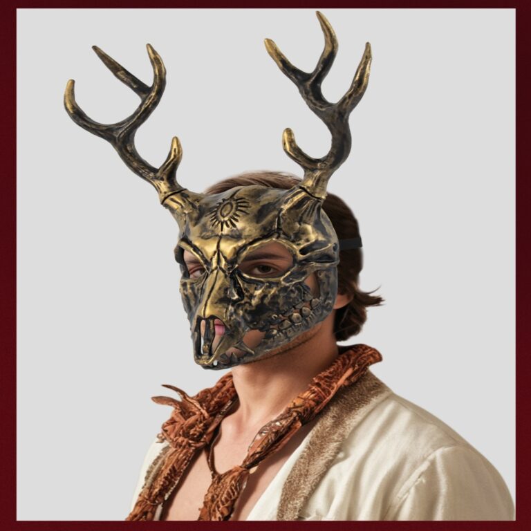 Scary Deer Skull Mask for Halloween Cosplay Fun - Halloween Products ...