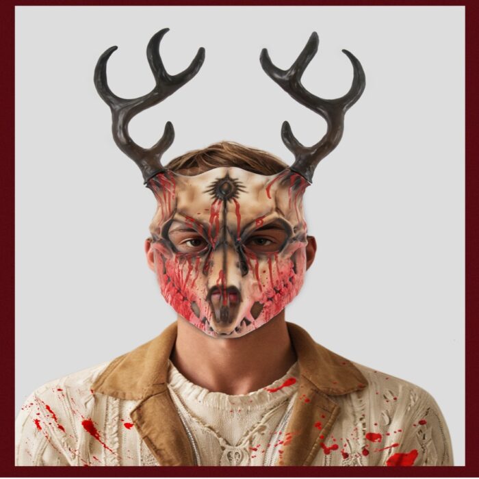 Scary Deer Skull Mask for Halloween Cosplay Fun - Halloween Products ...